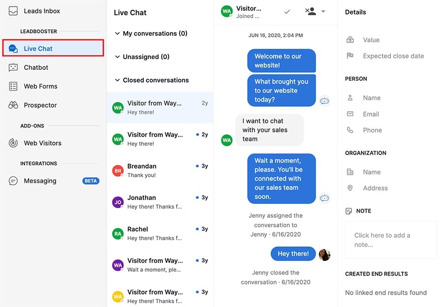 Complemento LeadBooster - Knowledge Base | Pipedrive